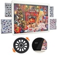 Playboda 1500-Piece Puzzle Board with 4 Drawers and Protective Mat, PVC ...