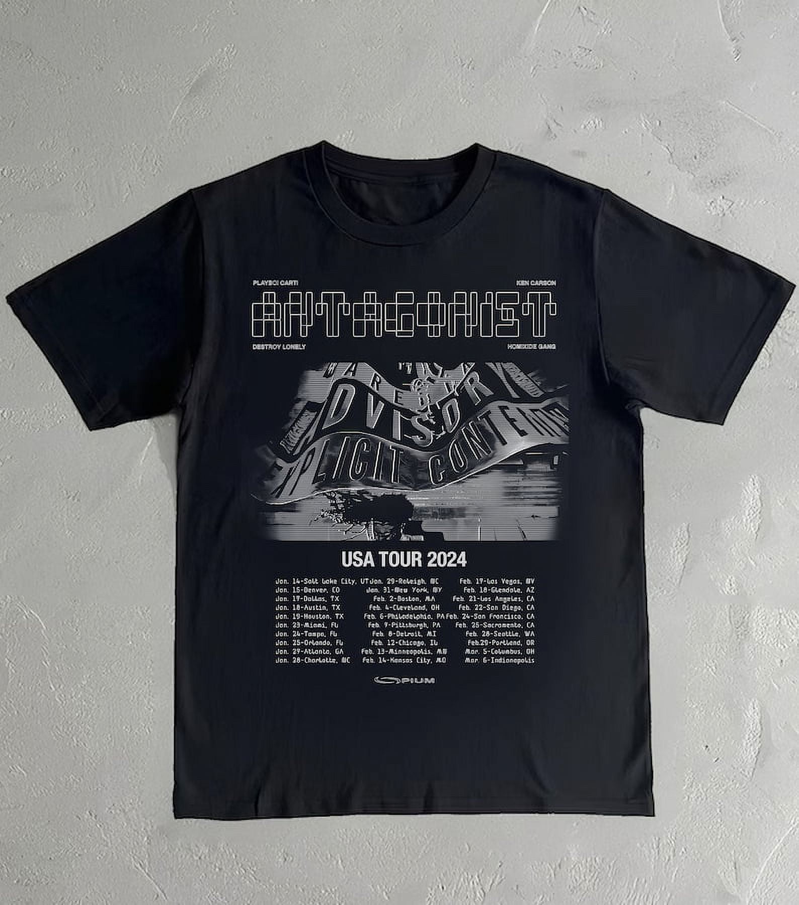 Playboi Carti Antagonist T-shirt | Antagonist Merch | Playboi Carti ...