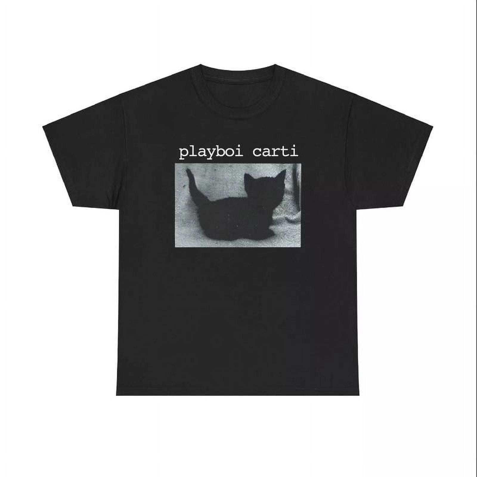 Playboi Carti Black Cat WLR Album Tour. Merch Hip Hop Rapper T Top ...