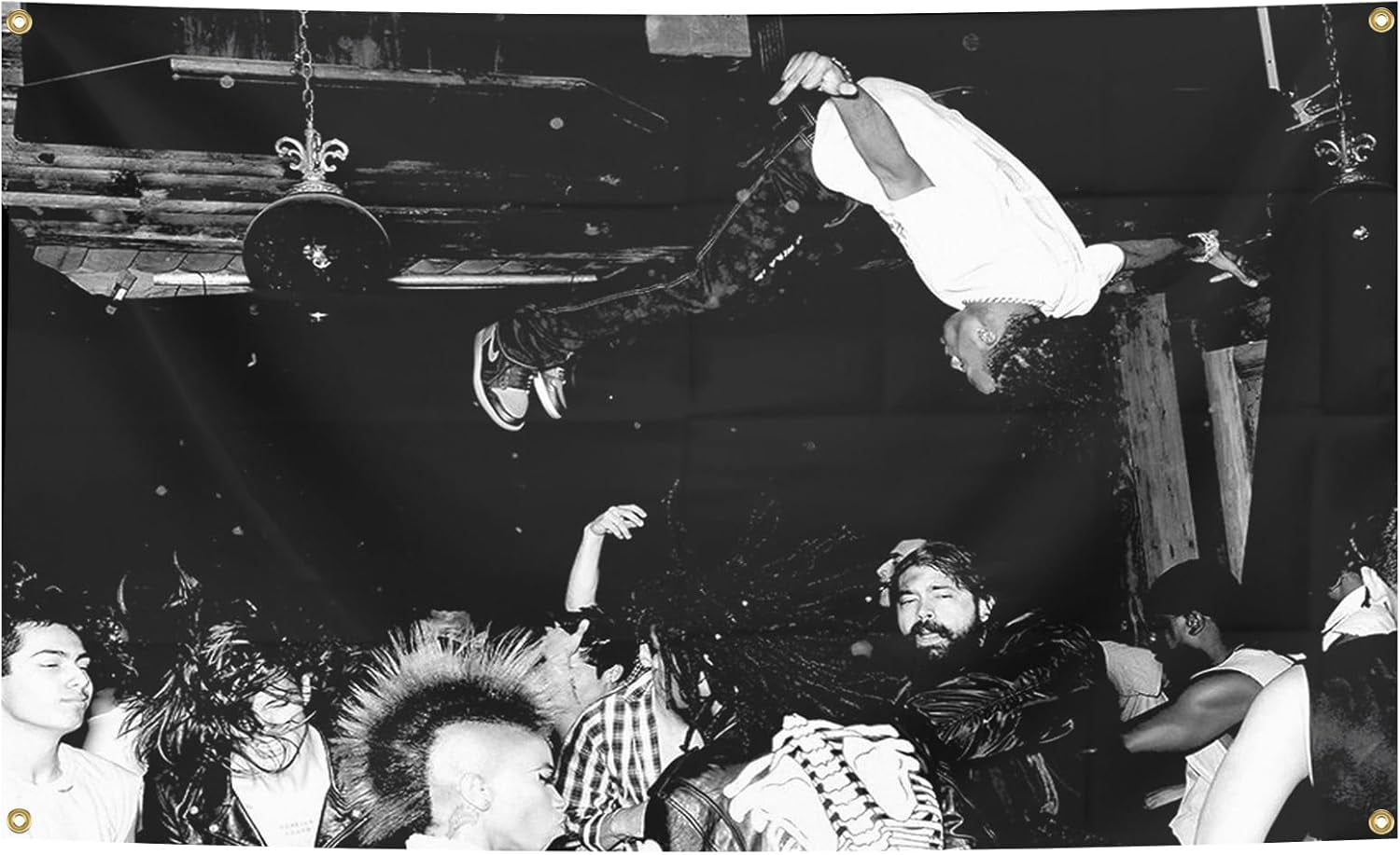 Playboi Carti Die Lit Album Cover Flag Banner Aesthetic Decorative Durable Man Cave Wall ...