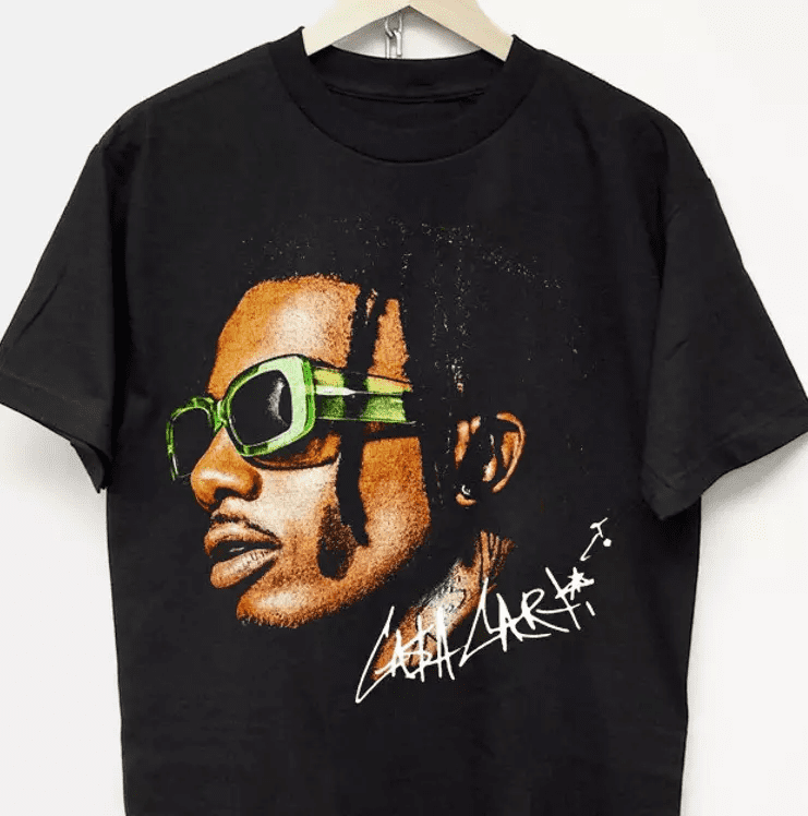 Playboi! Carti! Face Signature T-Shirt Rap Tee Hip Hop Merch Gift For ...