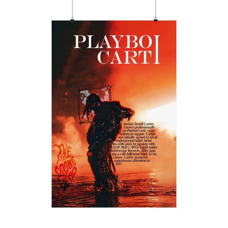 Playboi Carti - Poster | Rap Poster, Hip-Hop Poster - Walmart.com