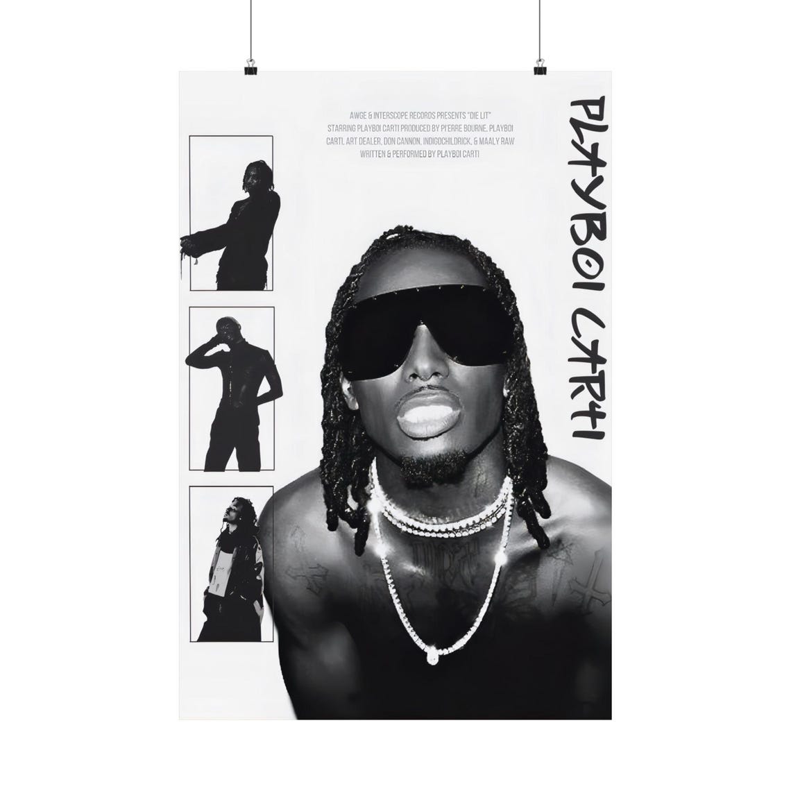Playboi Carti - Poster | Rap Poster, Hip-Hop Poster - Walmart.com