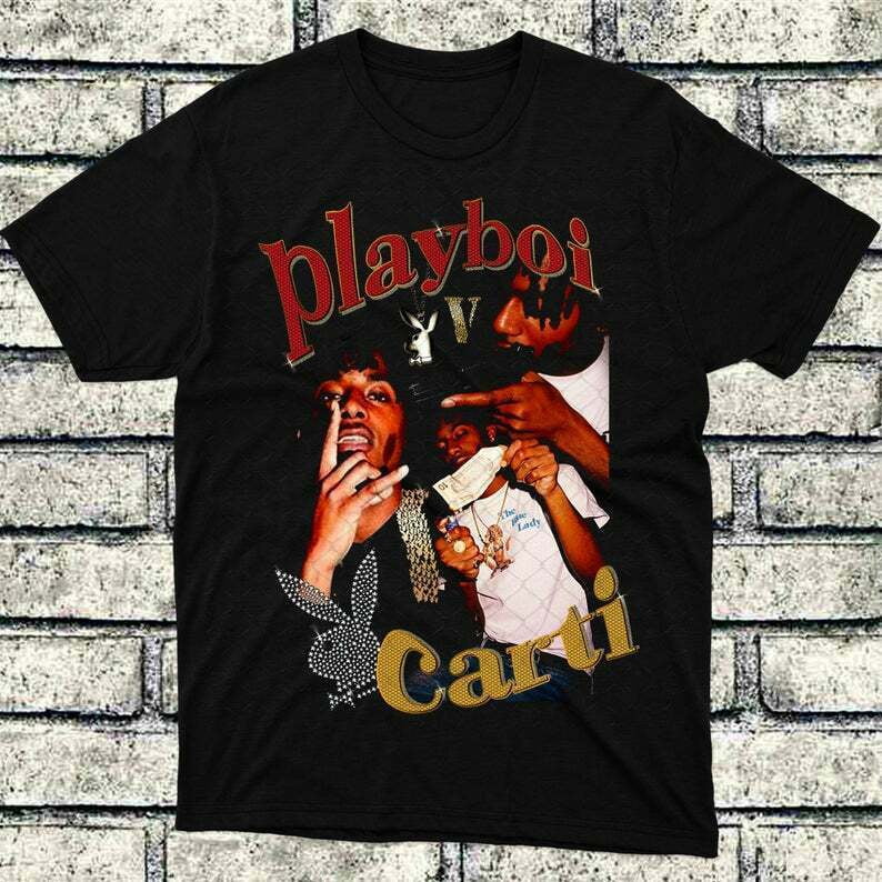 Playboi Carti Rap Tee - Walmart.com