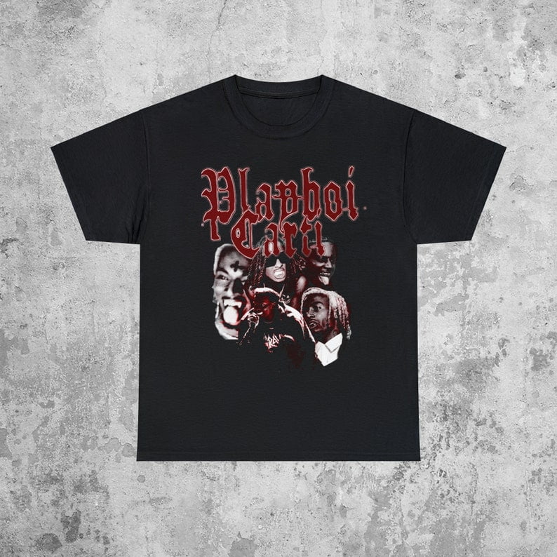Playboi Carti Tee, Carti tee, Vamp Tee, Opium Merch, Carti Merch, Whole Lotta Red merch, WLR Tee ...