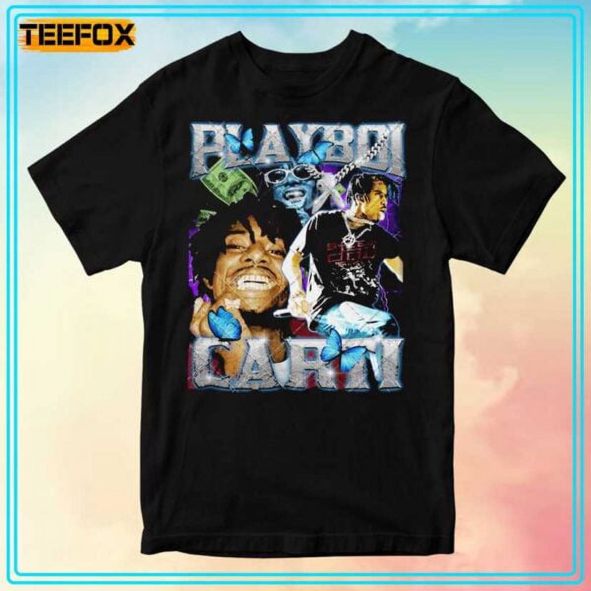 Playboi Carti Vintage 90’s Rap T-Shirt - Walmart.com