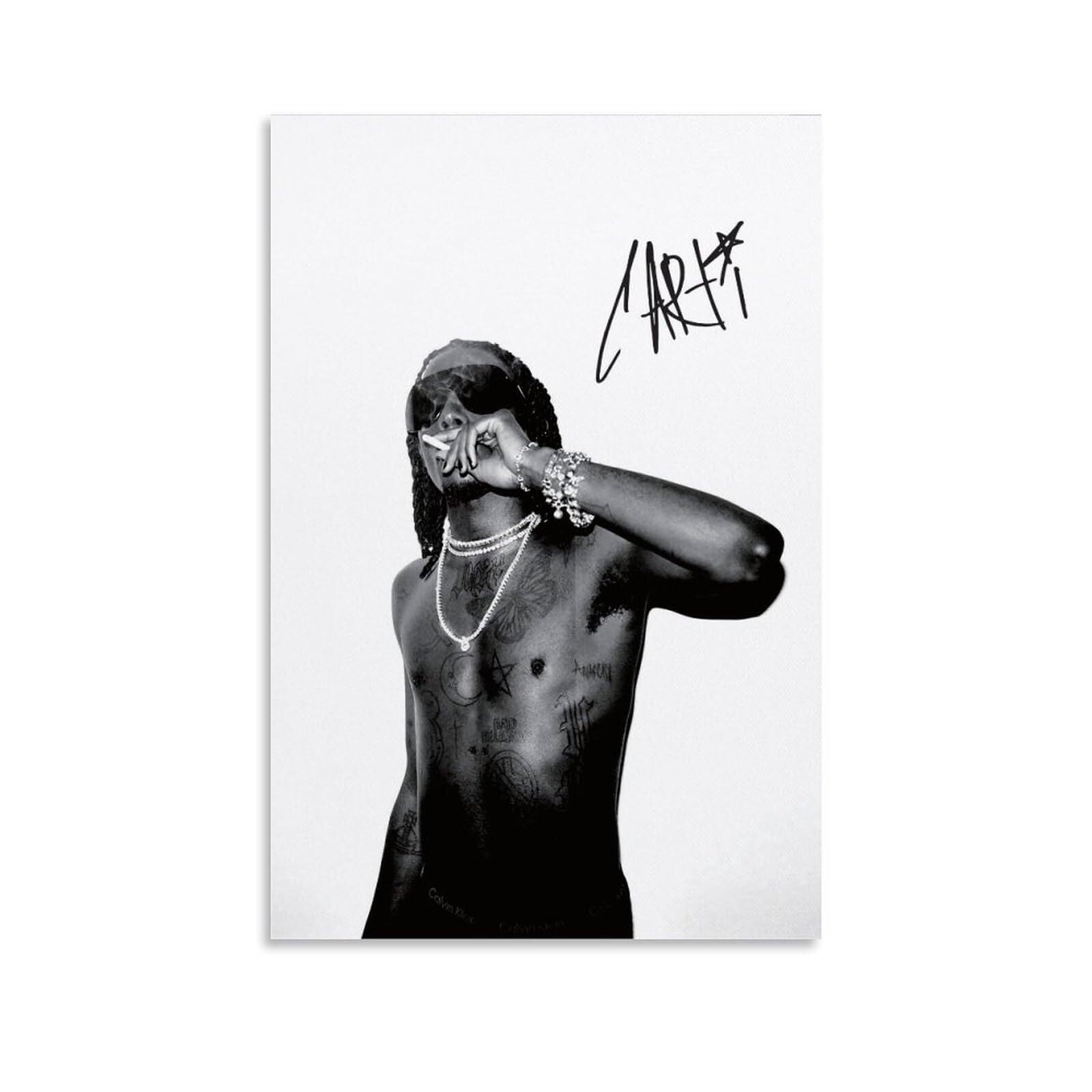 Playboi Poster Carti Hip Hop Music Posters for Room Aesthetic Canvas ...