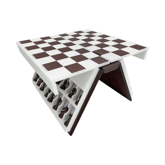 Playbook'd Chess Book Board Games, 3D Printed Educational Magnetic ...