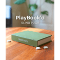 Playbook’d Sling Puck Game Book, Fast-Paced Table Hockey Game Disguised ...