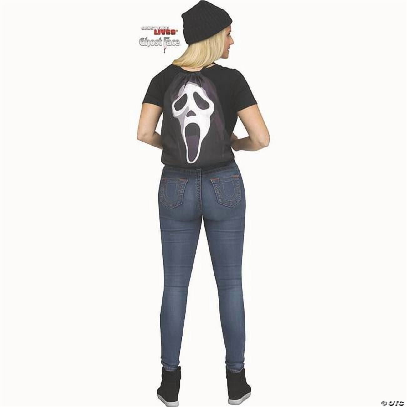 Playboy - 16 1/2" ScreamT Ghost Face Drawstring Backpack Accessory ...