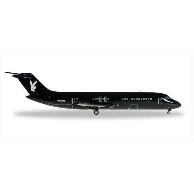 Playboy DC-9-30 N950PB (1:200) "Big Bunny" - Walmart.com
