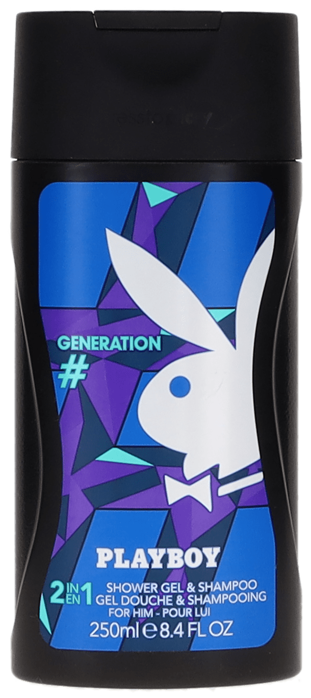 Generation By Playboy For Men Shower Gel & Shampoo 8.4oz NEW - Walmart.com