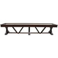 Playcraft Brazos River 14' Pro-Style Shuffleboard Table, Espresso ...
