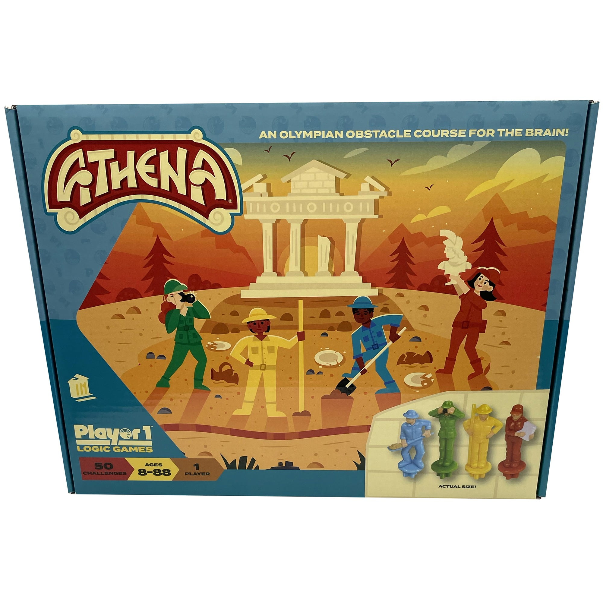 Player 1- ATHENA - Single Player Logic Game, 50 Challenges & Puzzles ...