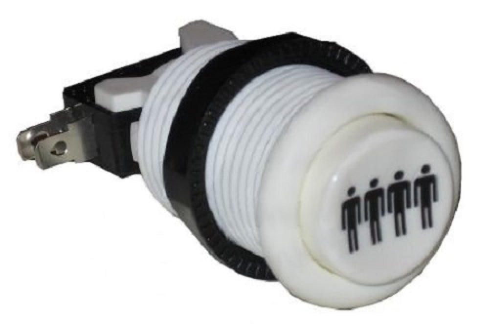 Player 4 START Push button with Horizontal Microswitch for Arcade Games ...