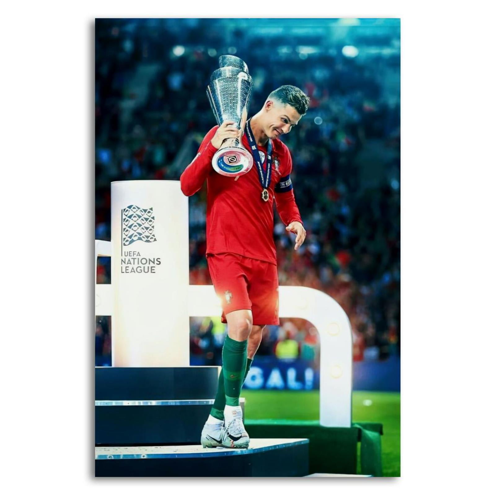 Player CR7 Football Star Cristiano Ronaldo Home Decor Posters Picture ...