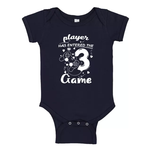 Player Has Entered The Game Funny Gamer Unisex Gift Baby Bodysuit Cute ...