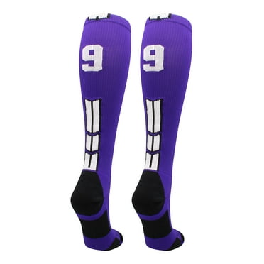 Orange/Black Player Id Crew Number Socks (#88, Medium) - Walmart.com