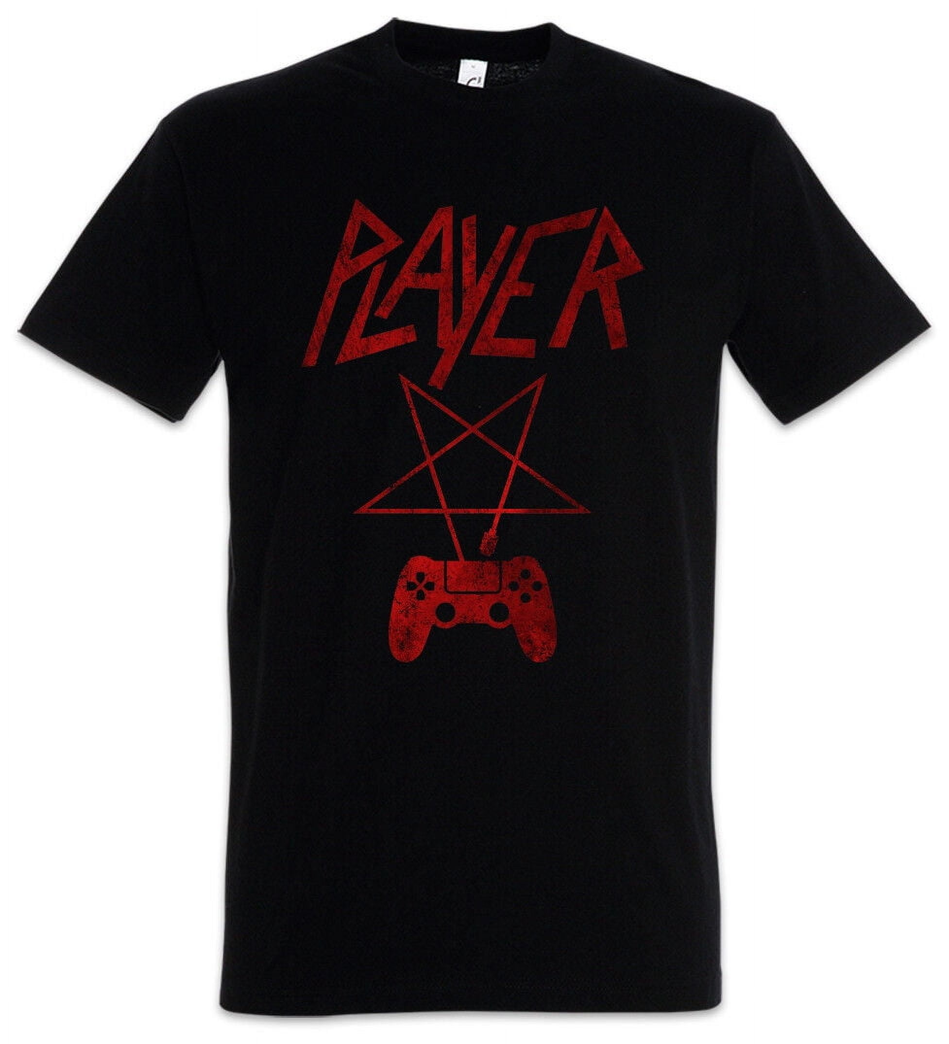 Player P T-Shirt Player Fun Slayer Gamer Gaming Controller Games ...