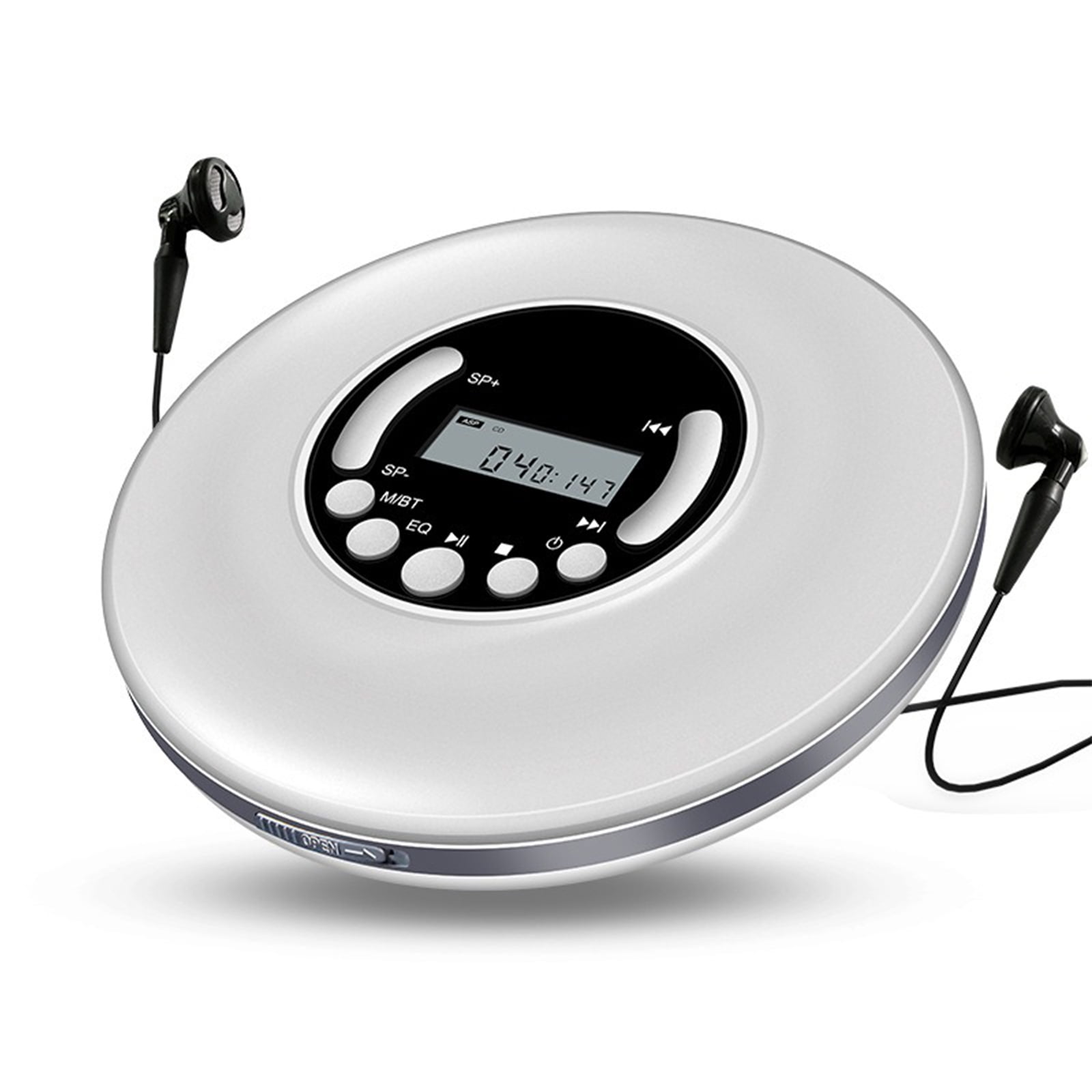 Player Portable CD Player MP3 Music Player A-B Repeat Function With LCD ...