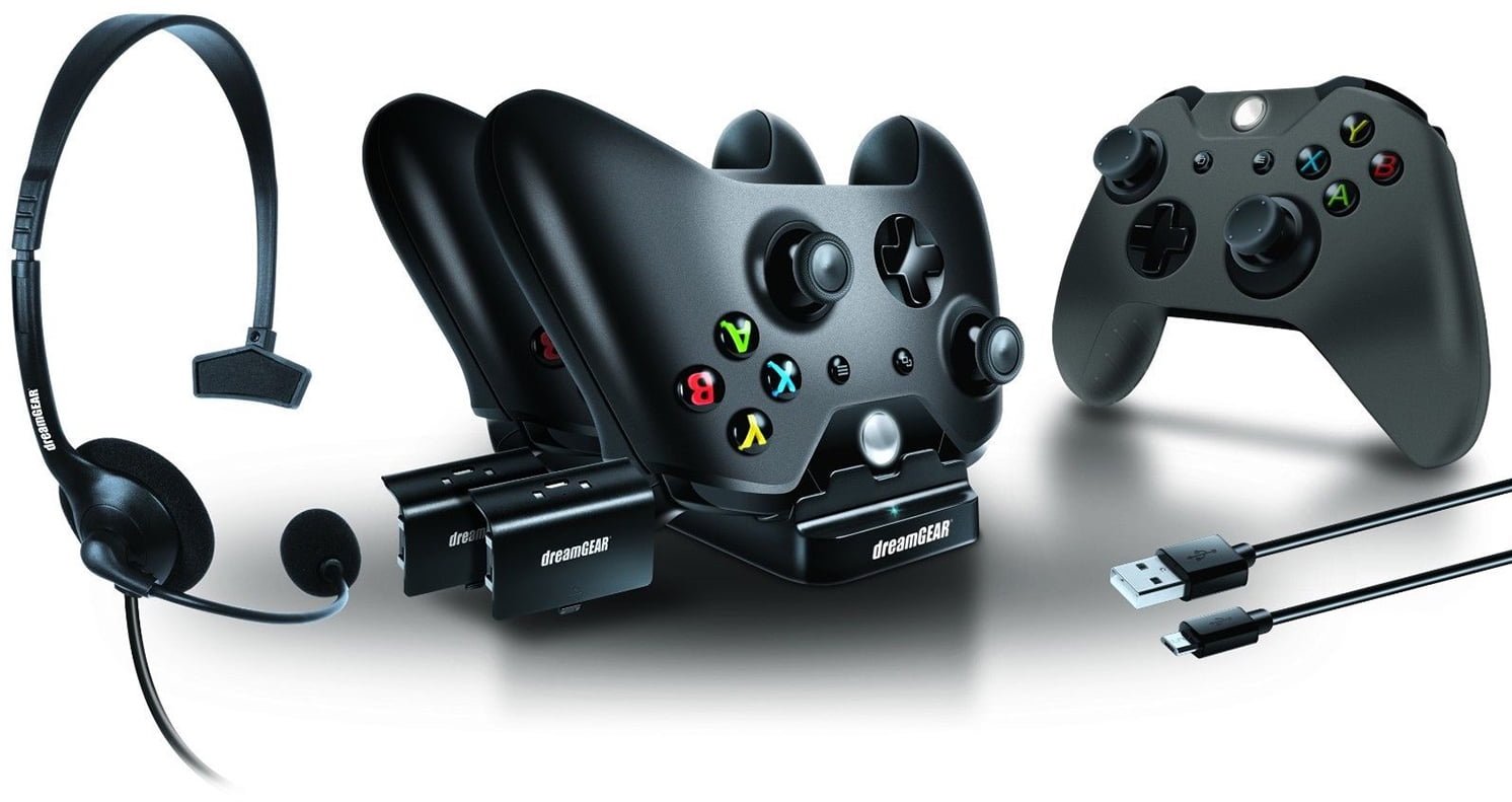 Xbox Accessory: DreamGear Player's Kit (8 IN 1) - Black - Walmart.com