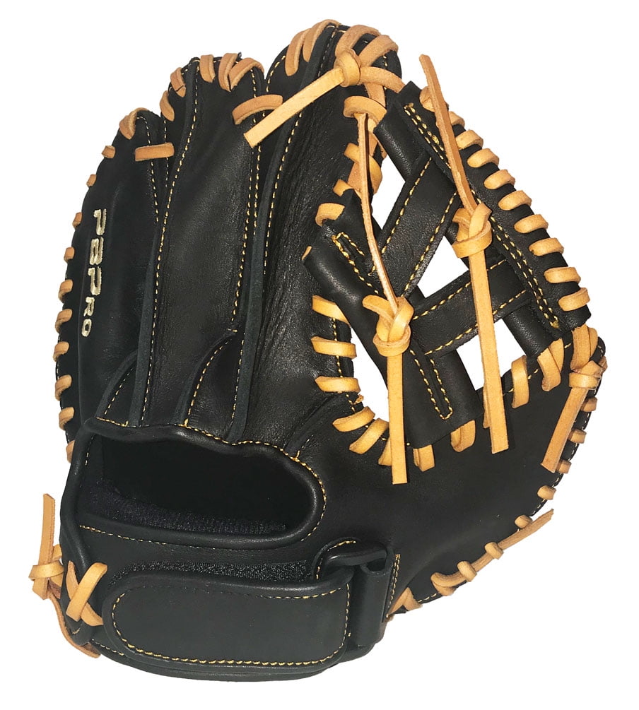 Players Brand Pro 9.5" Infield Baseball Glove, Right Hand Throw ...