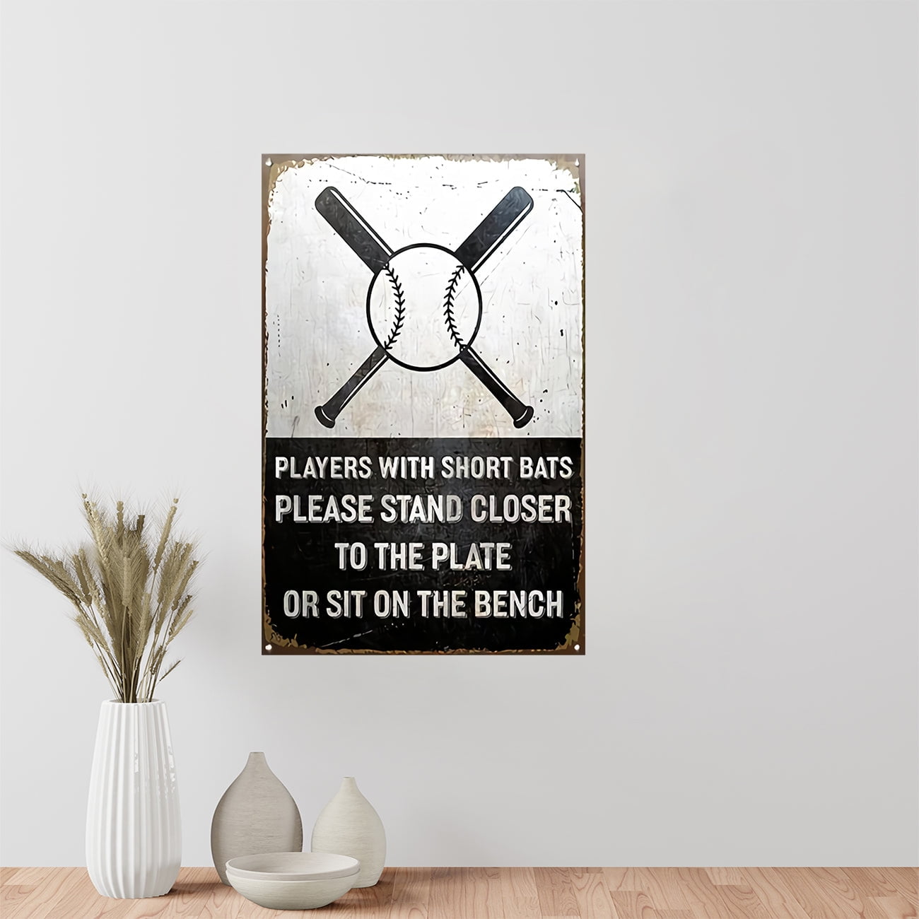 Players With Short Bats Please Stand Closer To The Plate Or Sit On The ...
