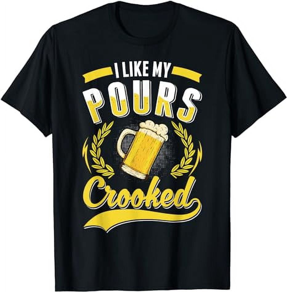 Playful Beer Drink Design for Liquor Buffs and Drinkers T-Shirt ...