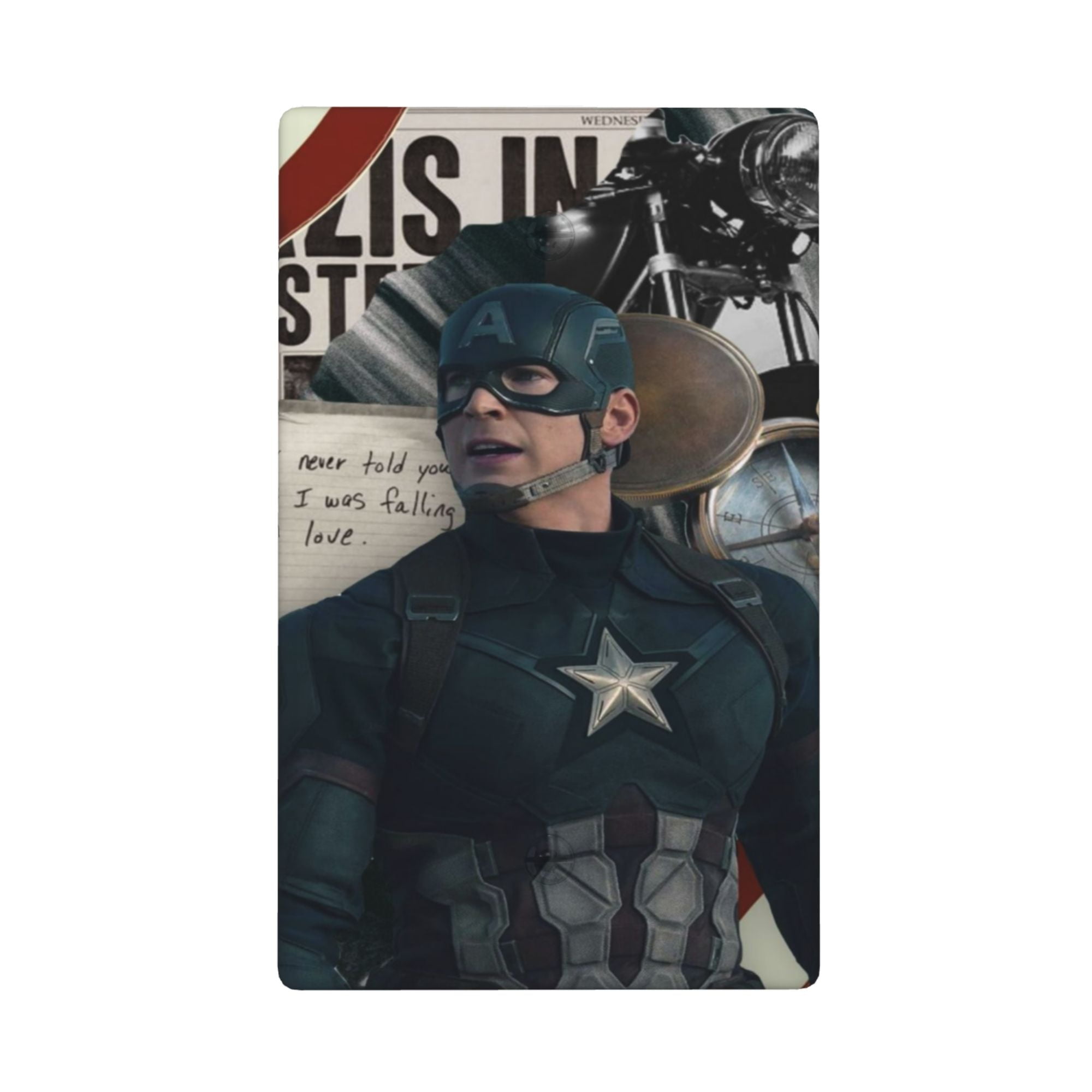 Playful Captain America Cartoon Switch Cover Decorative Wall Panels ...
