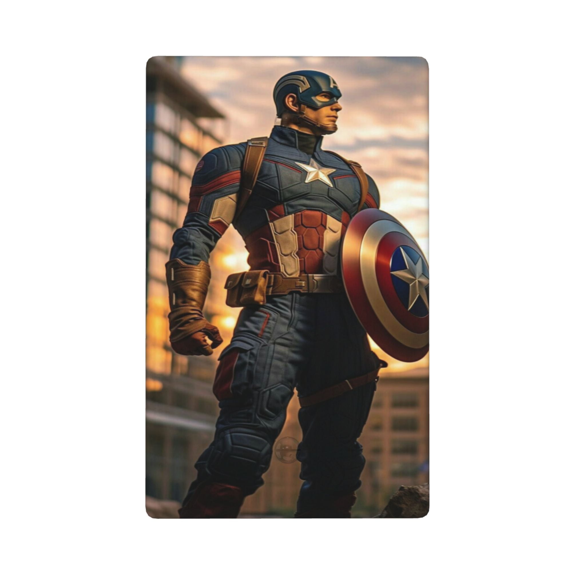 Playful Captain America Cartoon Switch Cover Decorative Wall Panels ...