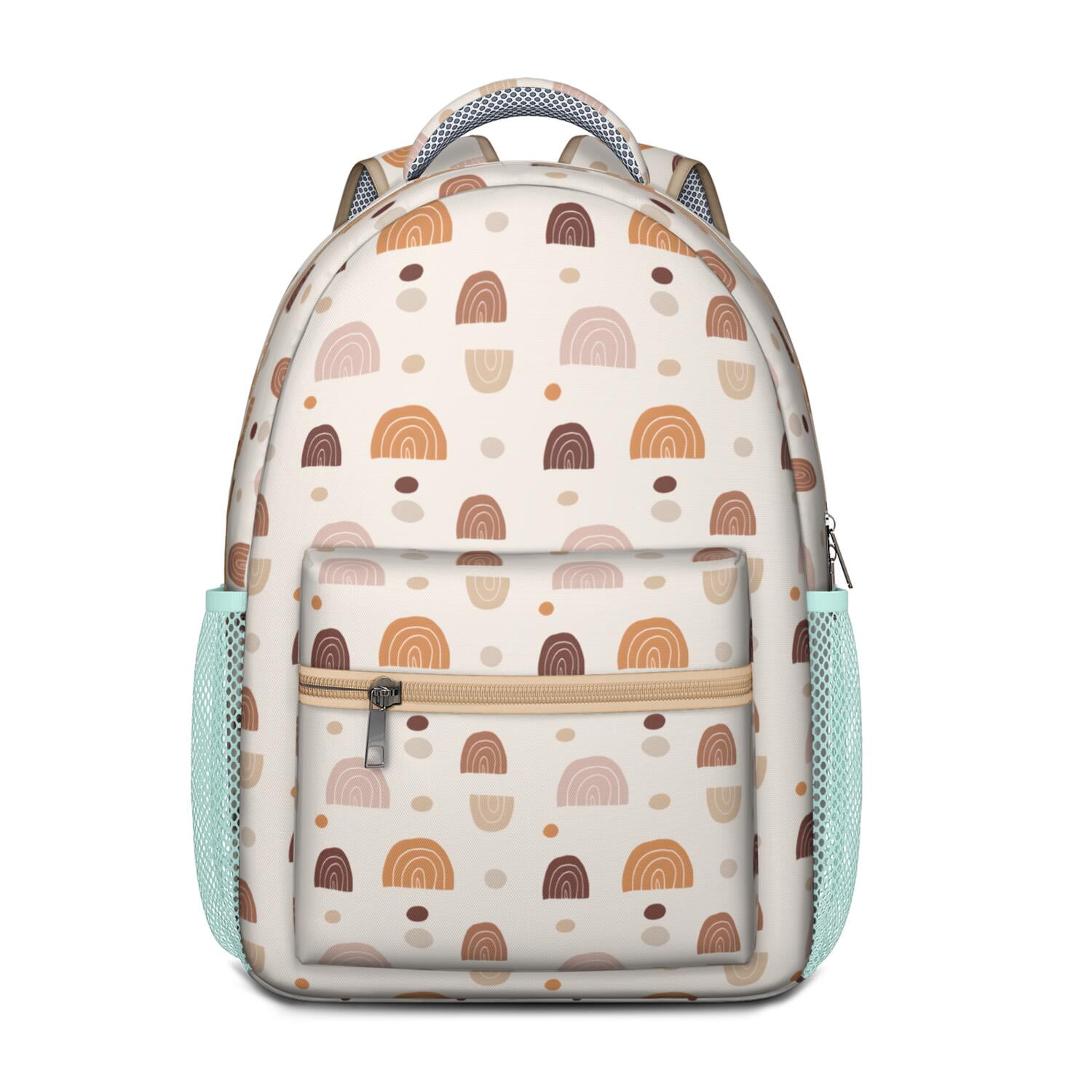 Playful Character Space Theme Backpack with Galaxy Rocket Stars Moon ...