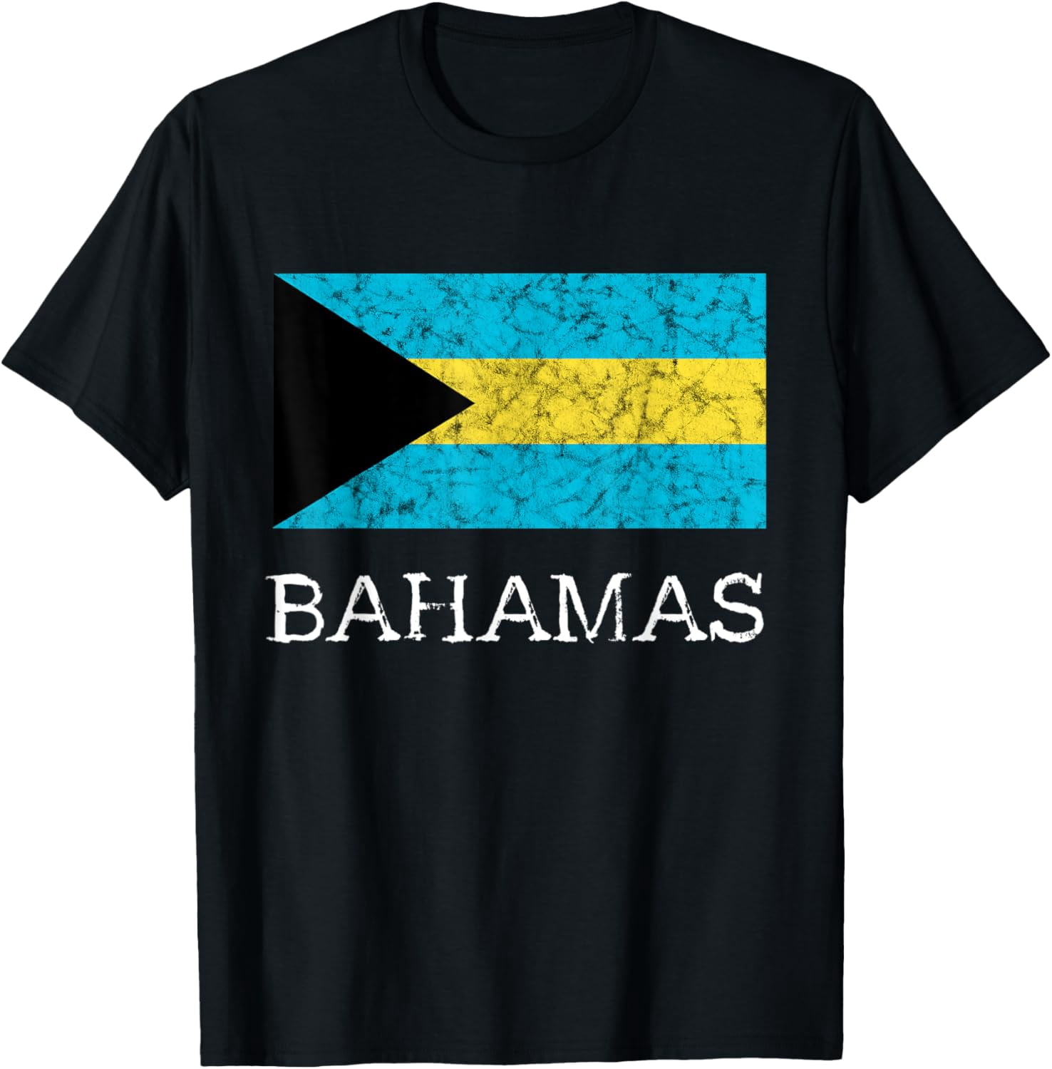 Playful Comfort Tee - Bahamas Flag Bahamian Island Tourist Souvenir ...