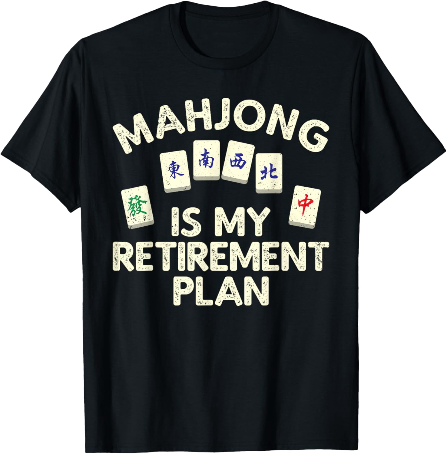 Playful Comfort Tee - Funny Mahjong Design For Men Women Mahjong Player ...