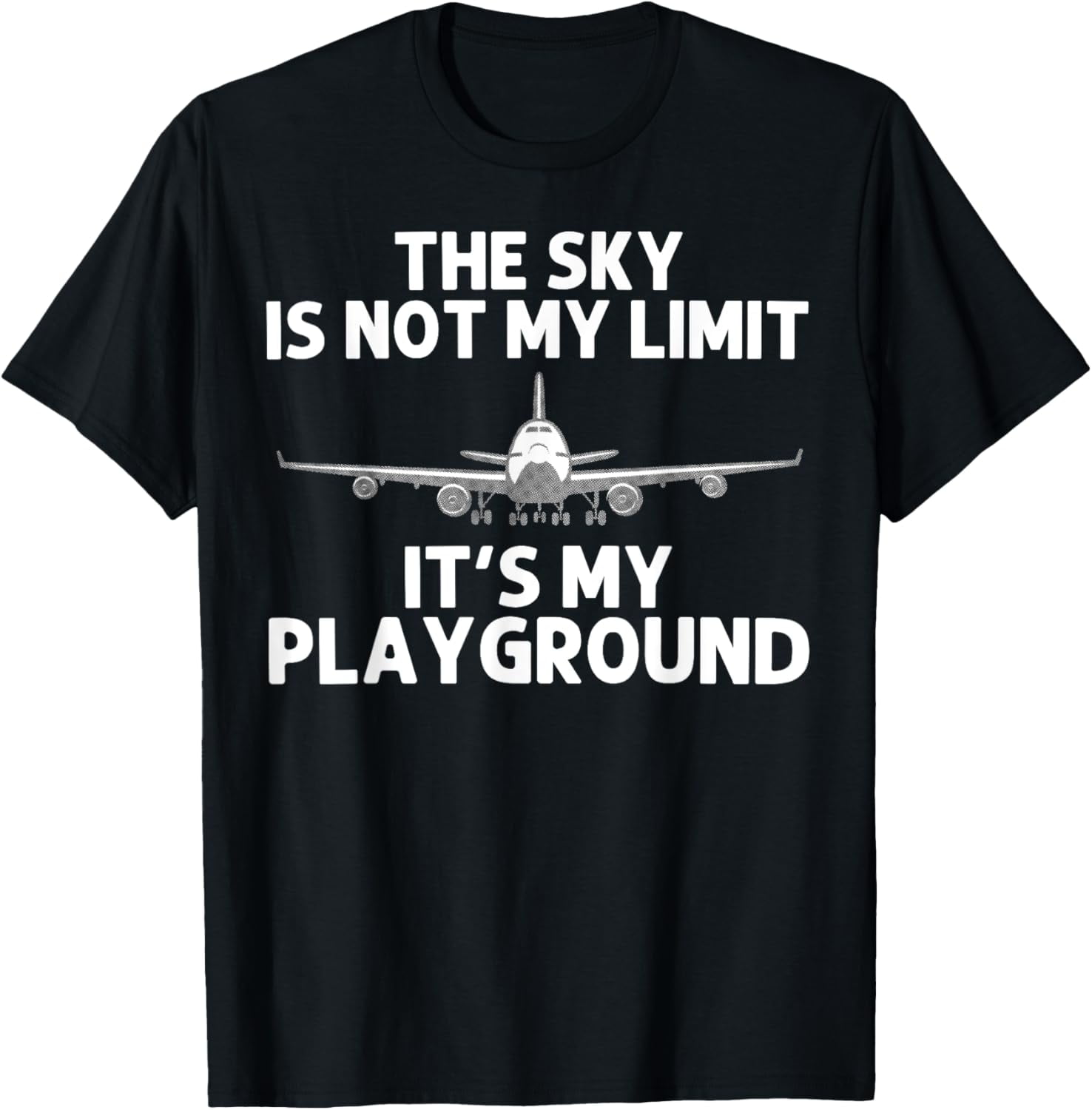 Playful Comfort Tee - Funny Pilot Design For Men Women Aviation ...