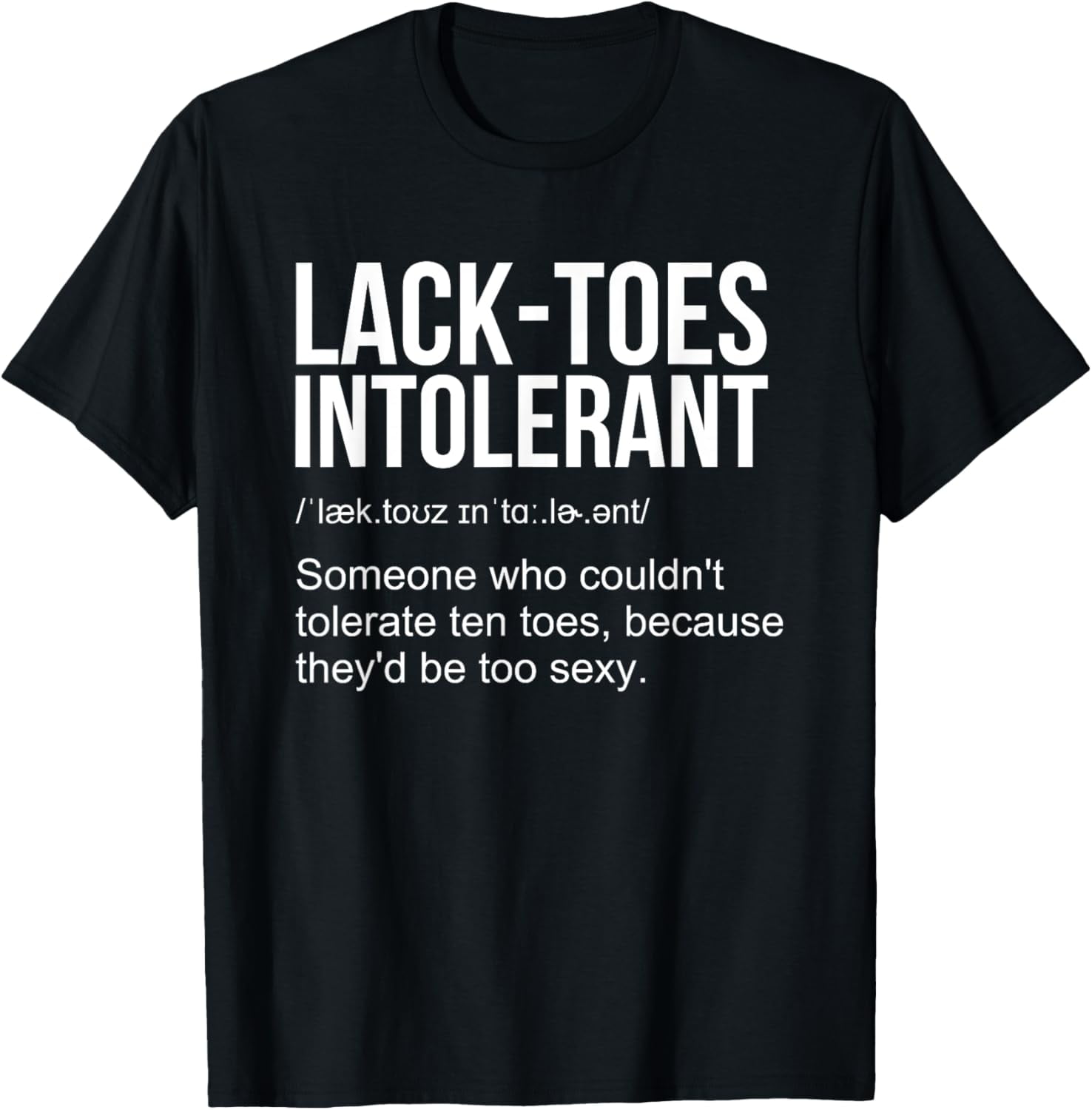 Playful Comfort Tee - Funny Toe amputee Lack toes intolerant amputation ...
