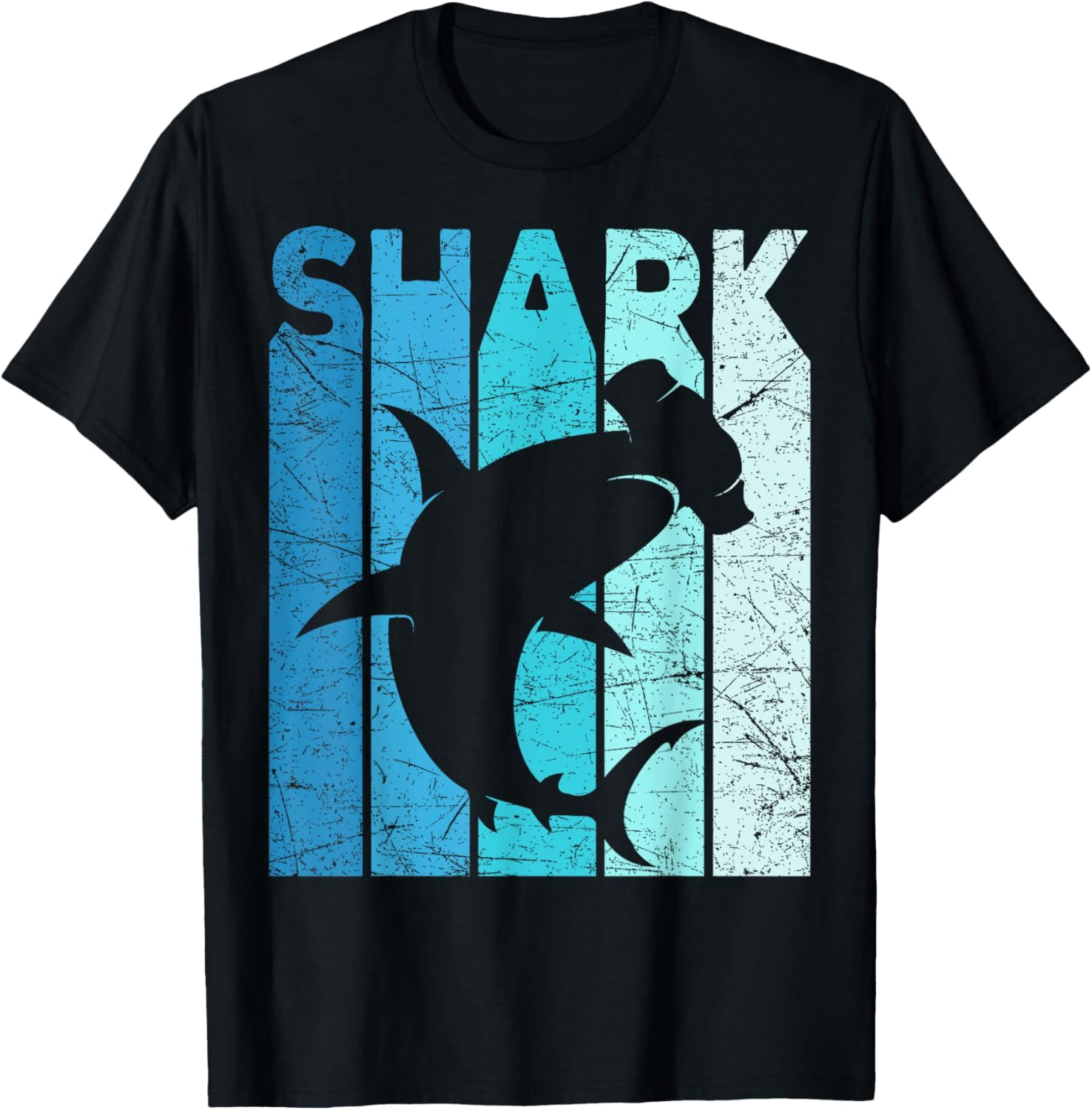 Playful Comfort Tee - Hammerhead Shark Vintage Shark Lover Retro ...