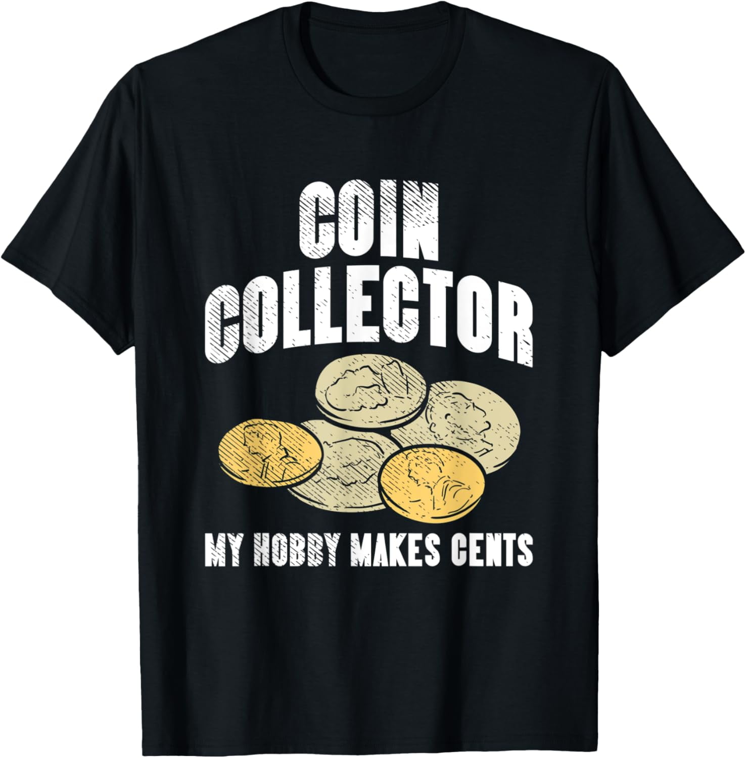 Playful Comfort Tee - Humorous Cool Rare Coin Collecting Collector ...