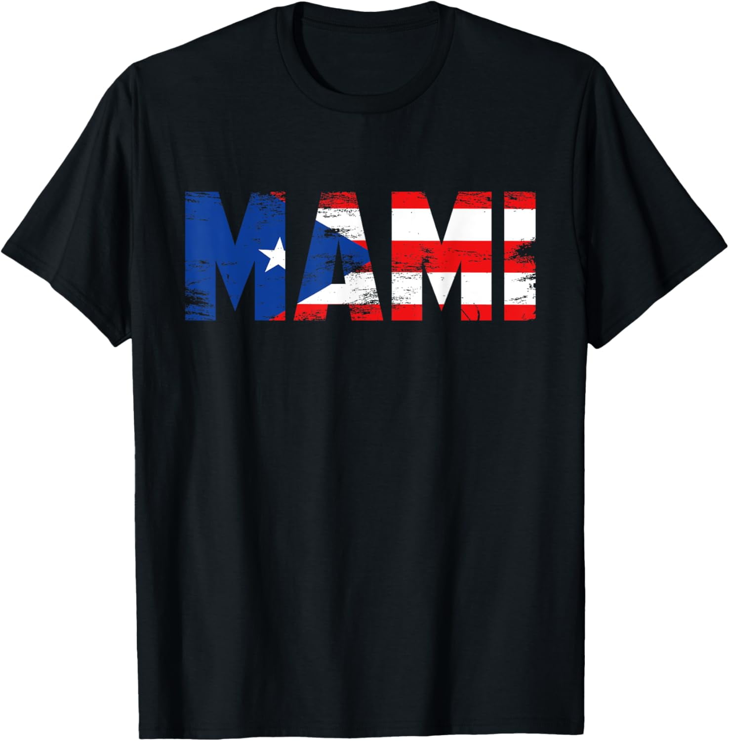 Playful Comfort Tee - Mami Puerto Rico Flag Pride Mothers Day Puerto ...