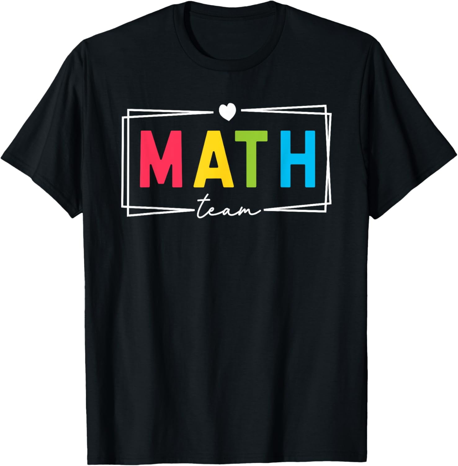 Playful Comfort Tee - Math Teacher - Math Teacher Squad Team Coach ...