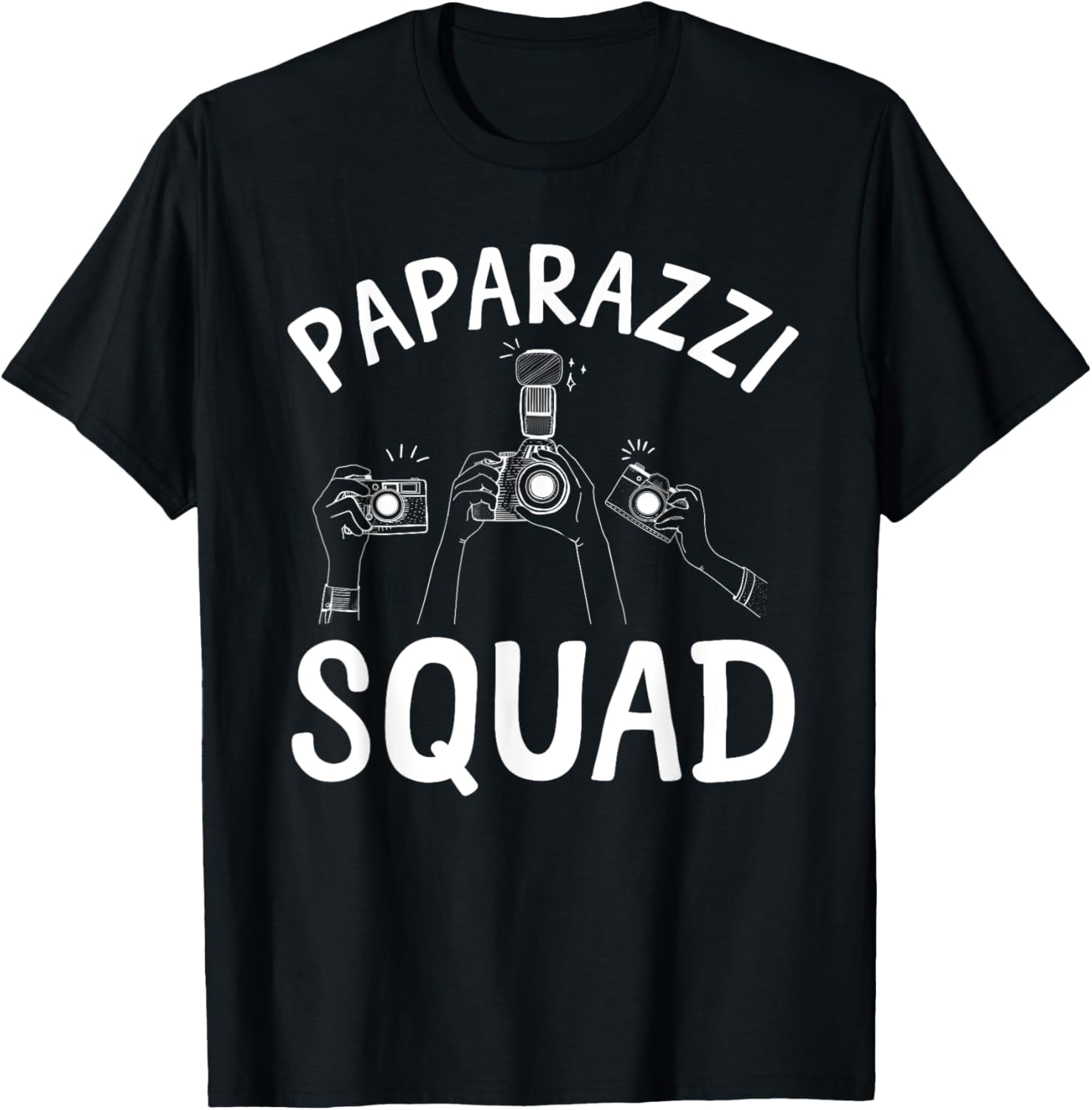 Playful Comfort Tee - Paparazzi Design For Men Women Press Photographer ...