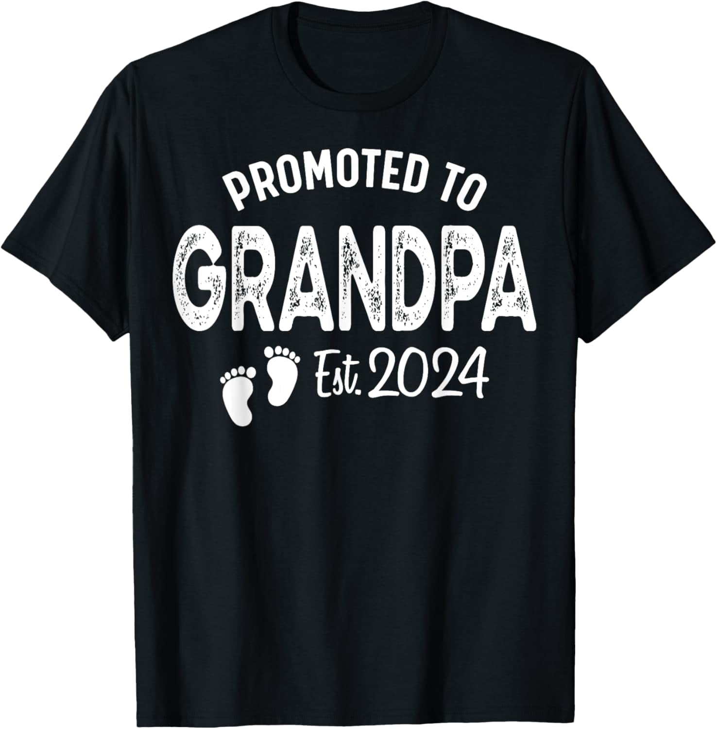 Playful Comfort Tee - Promoted to Grandpa 2024 Soon To Be Granddad ...