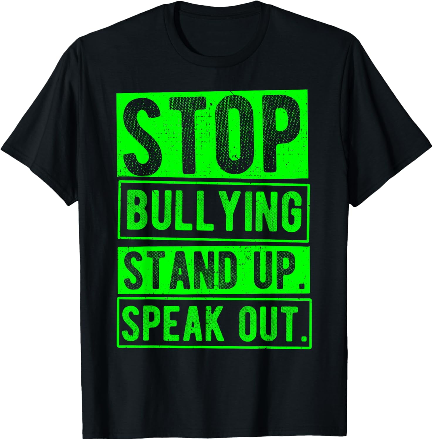 Playful Comfort Tee - Stop Bullying Stand Up Speak Out No Bullying ...