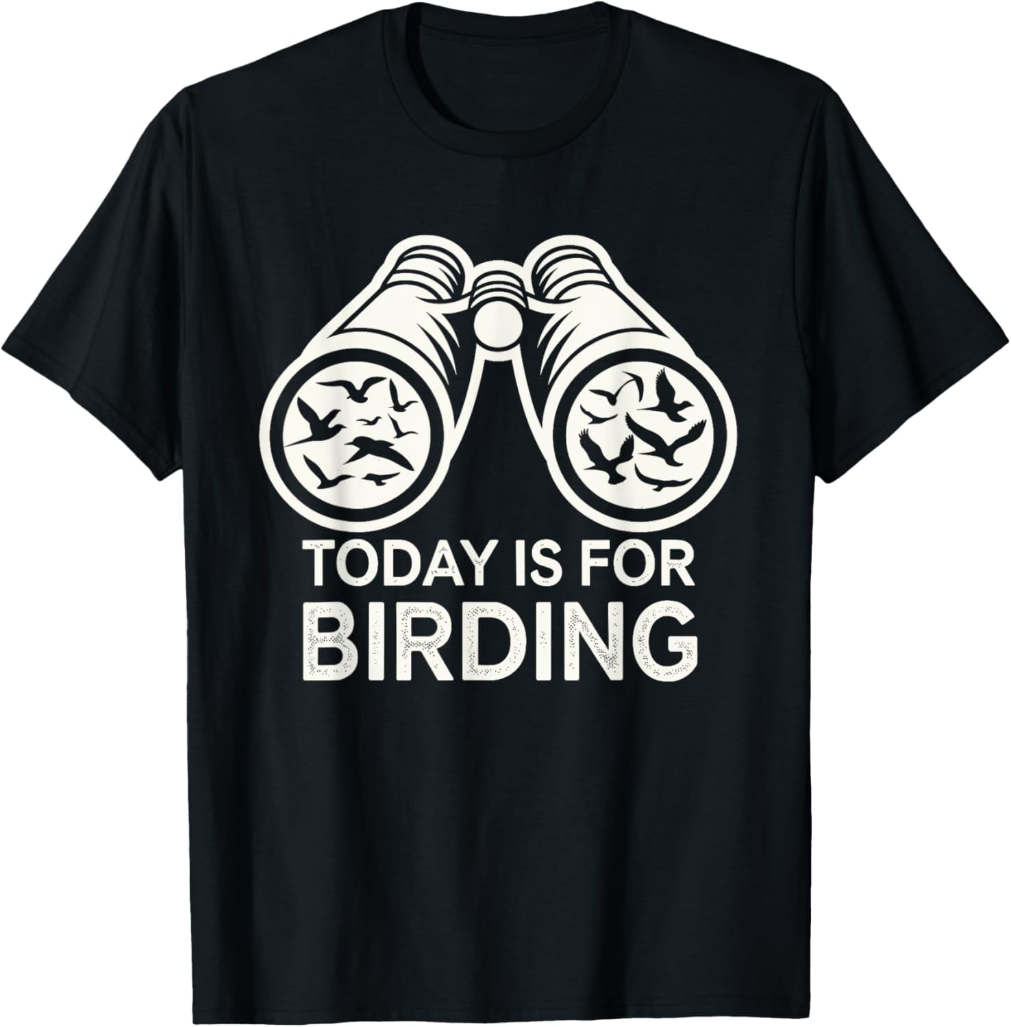 Playful Comfort Tee - Today is for Birding Apparel for Birdwatcher ...