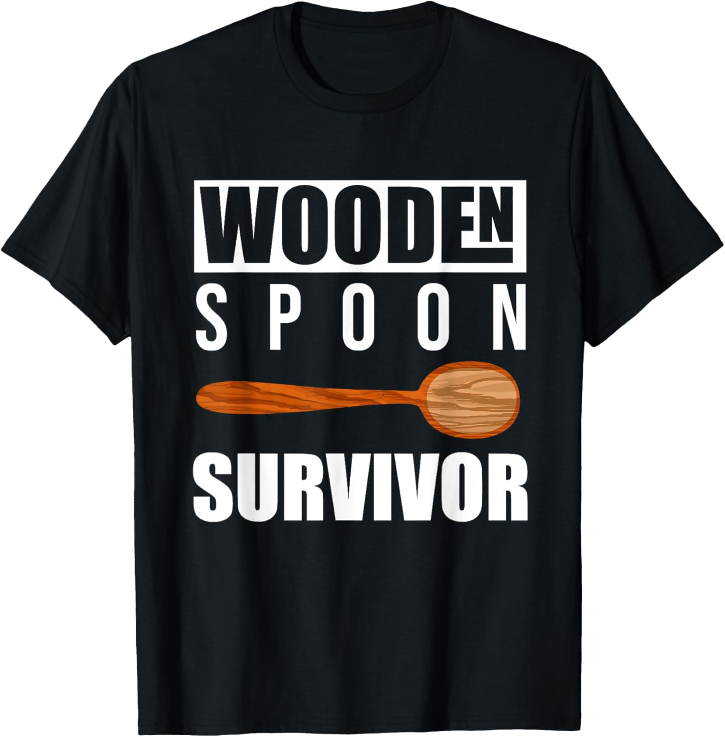 Playful Comfort Tee - Wooden Spoon Survivor, I Survived Wooden Spoon ...