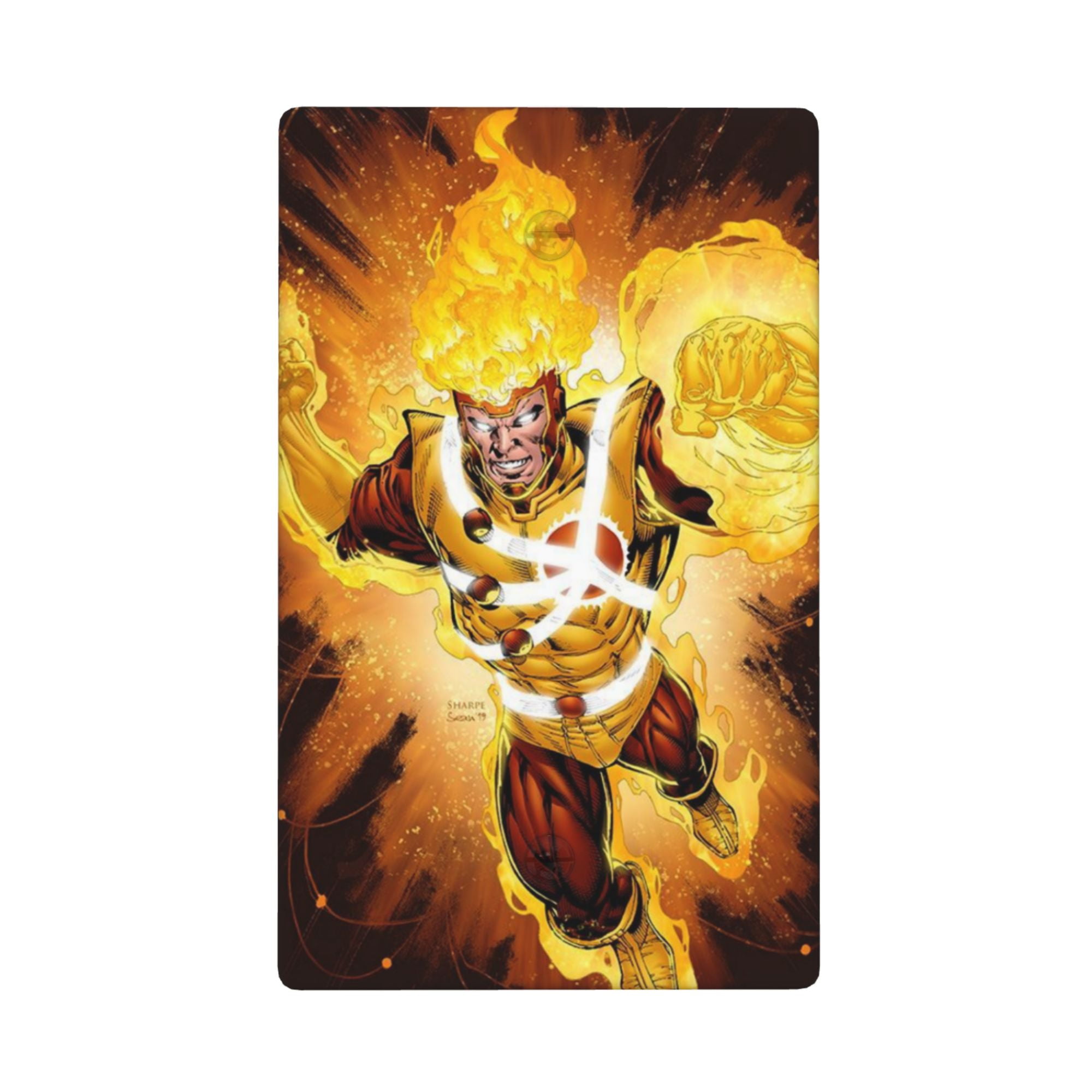 Playful Firestorm Cartoon Switch Cover Decorative Wall Panels: Adding ...