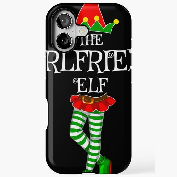 Playful Friend Elf Matching Holiday Family Outfit iPhone 17 to 11 Pro ...