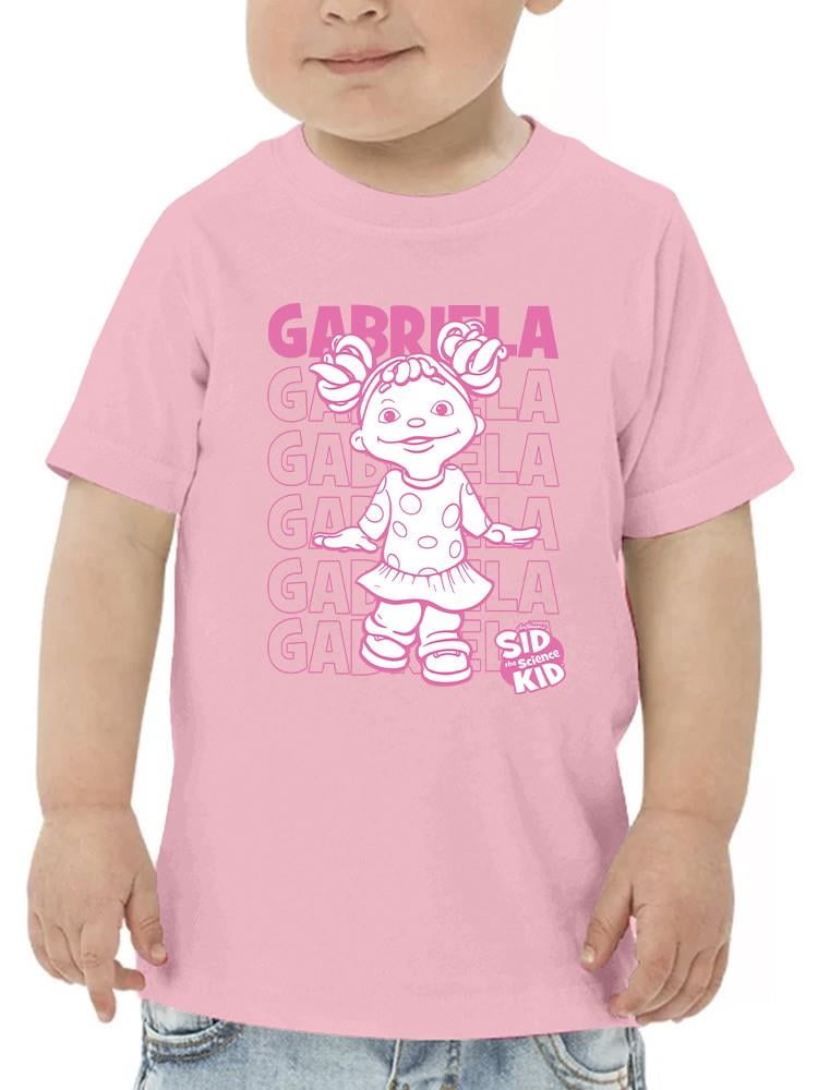 Playful Gabriela Sid the Science Kid Fun Character Graphic Toodler's T ...