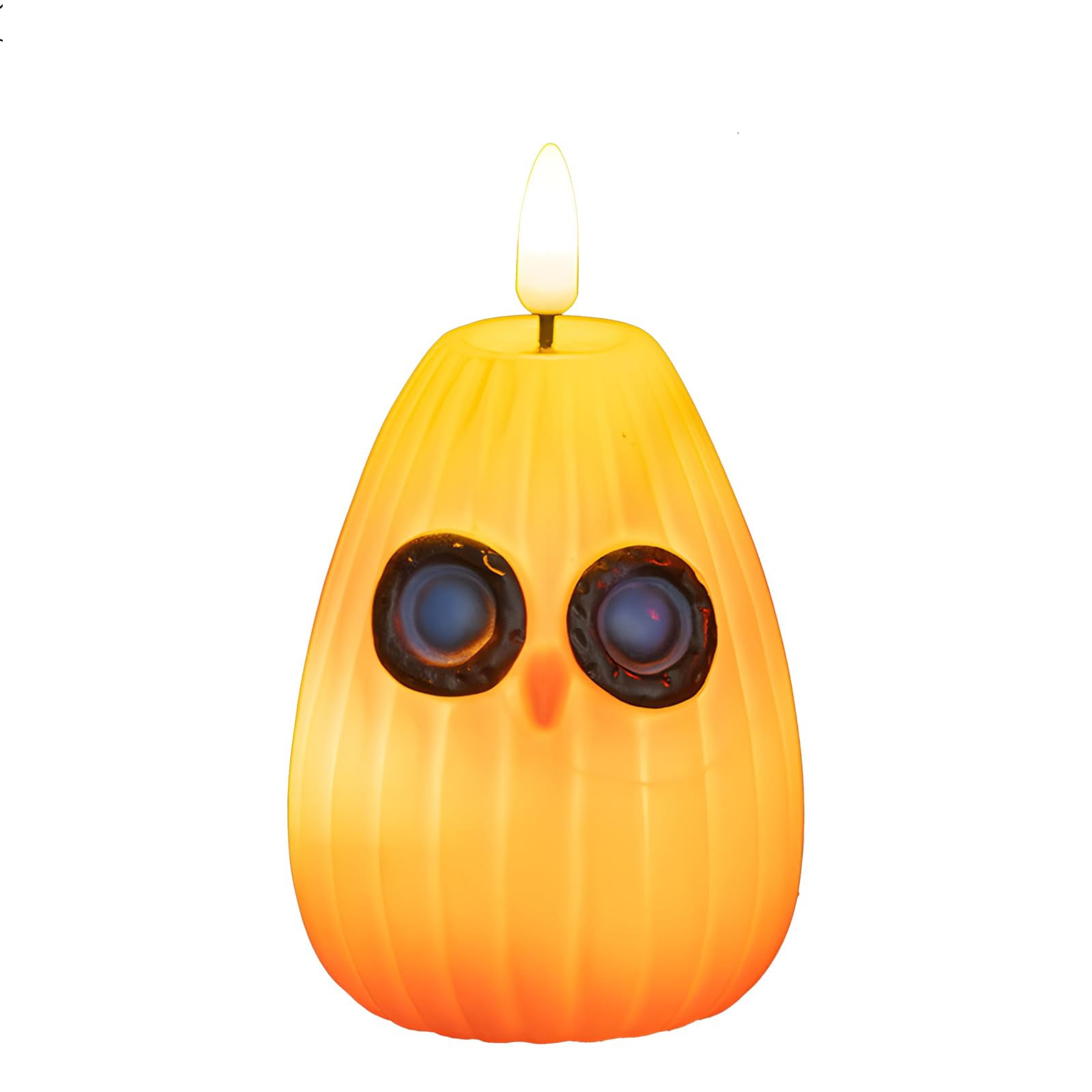 Playful Halloween LED Light Decor, Cute Pumpkin Owl Shaped Night Light ...