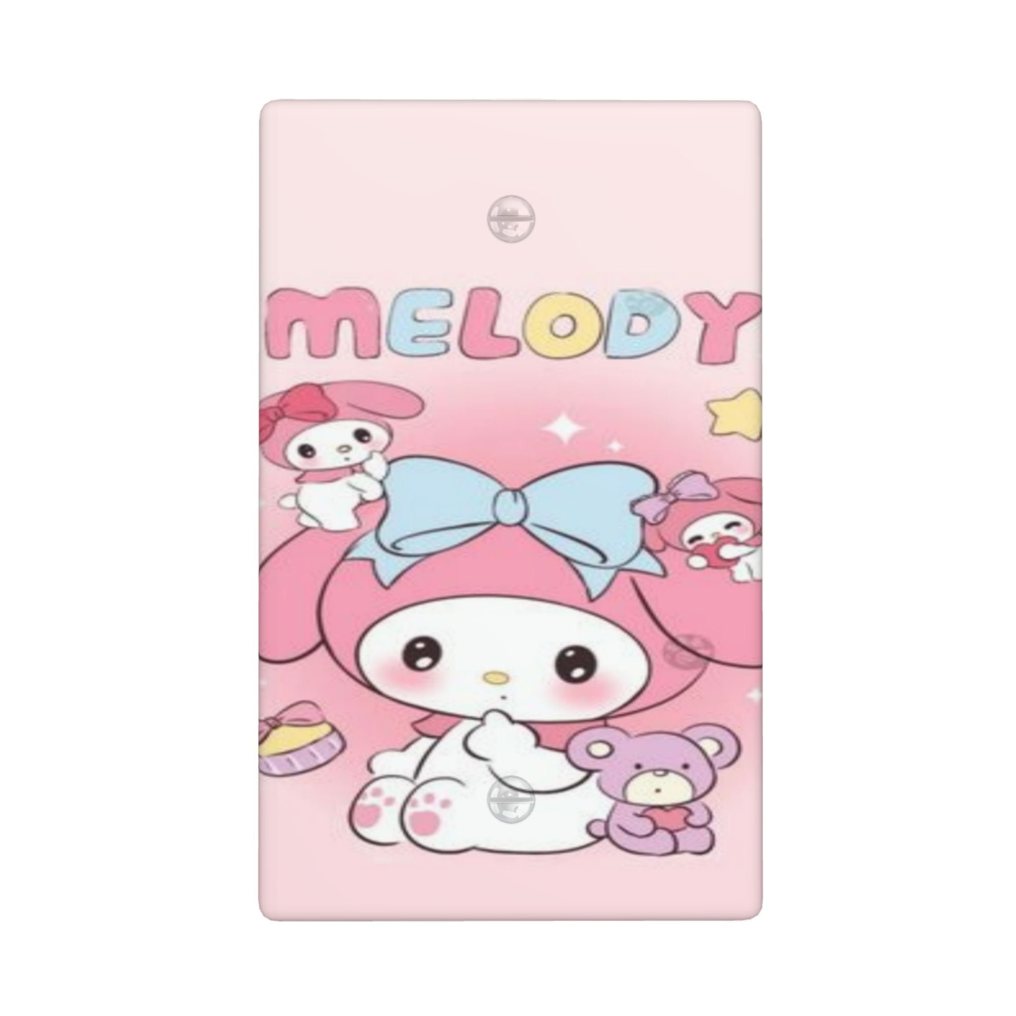 Playful Hello Kitty Cartoon Switch Cover Decorative Wall Panels: Adding ...