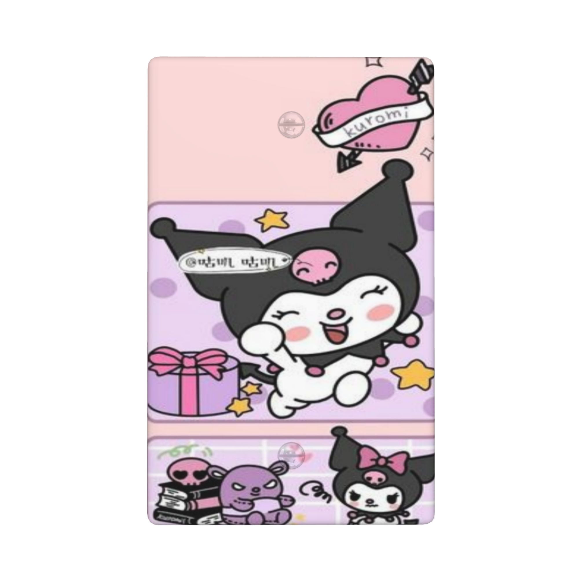 Playful Hello Kitty Cartoon Switch Cover Decorative Wall Panels: Adding ...